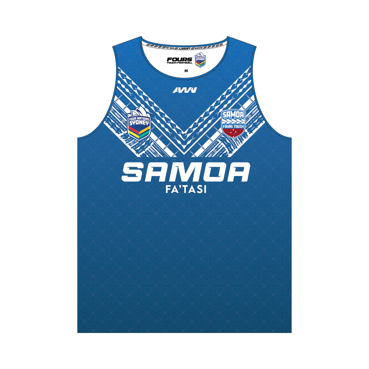 Fa'tasi Samoa Playing Jersey – Fours Touch Football - Australia